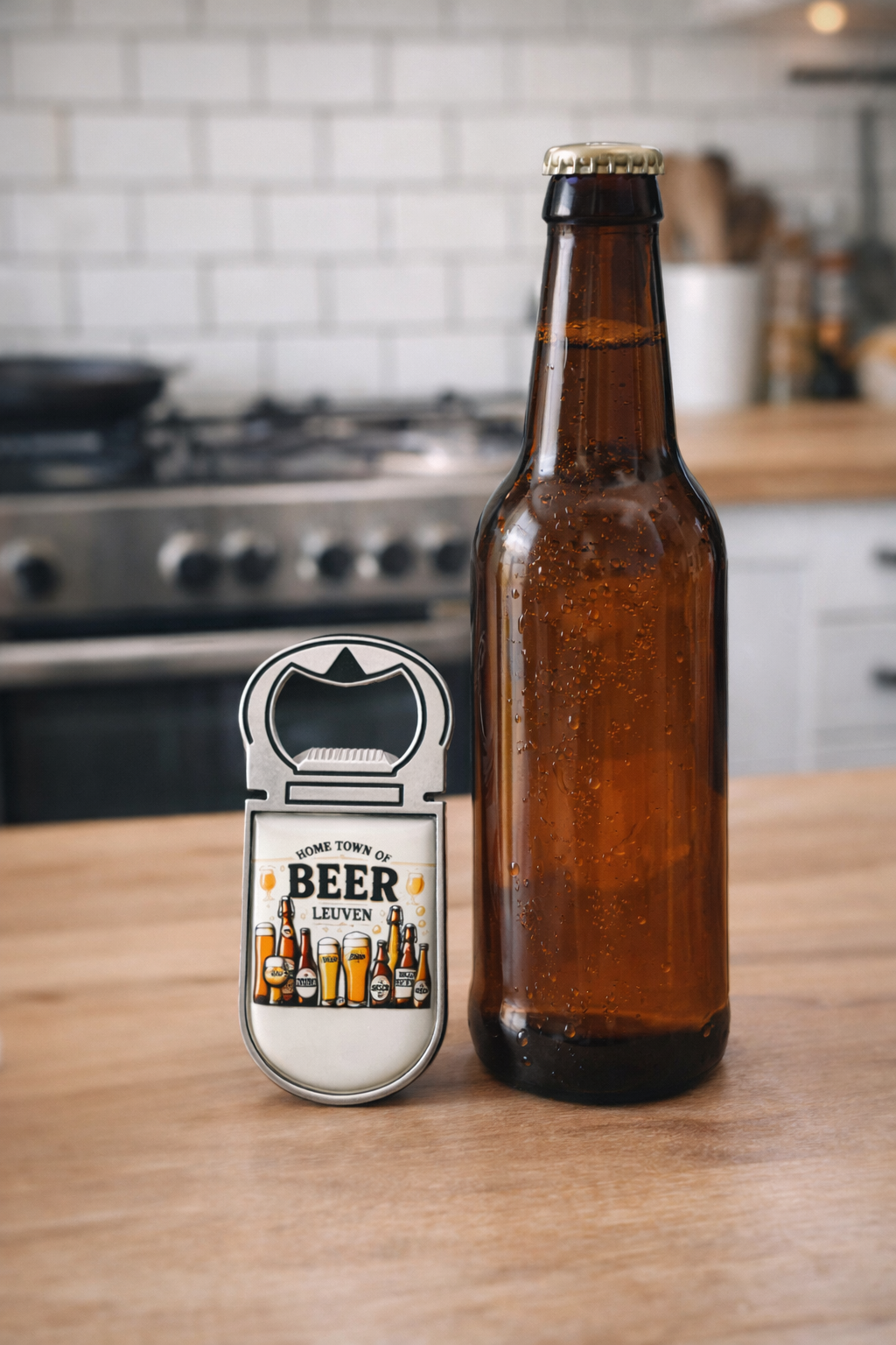 Magnetic Bottle Opener – Leuven Beer Town | Catchy Sights